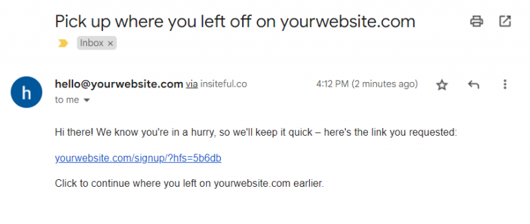 How to enable save & continue later on any web form – Insiteful™