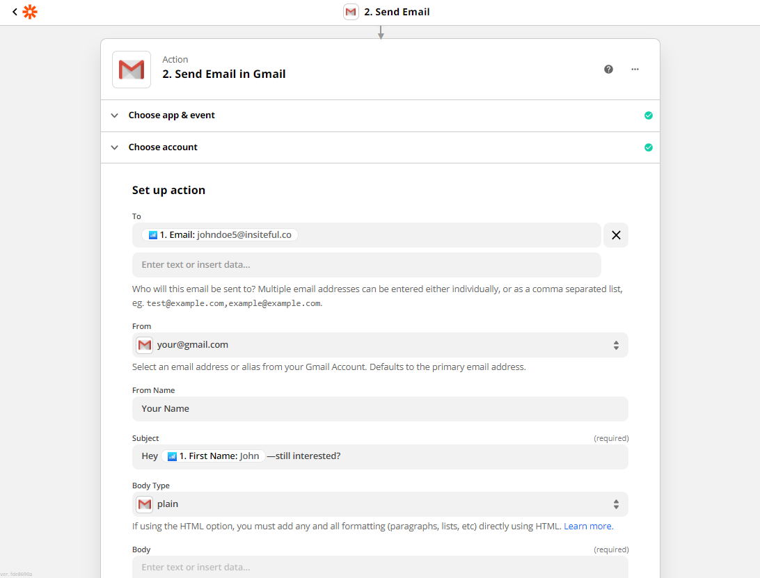 Auto follow-up & recover abandoned form leads in Gmail – Insiteful™